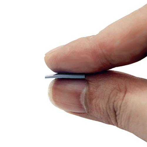 Easycargo 40pcs 15mm Thermal Pad 1mm, heatsink Thermal pad 15mmx15mmx1mm, Thermal pad for Cooling Laptop IC Chips NVMe M.2 SSD Heat Sink (40pcs 15x15x1mm)