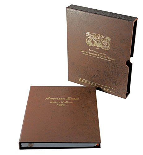 Dansco US American Silver Eagle Coin Album 1986 to Date with Slipcase #7181