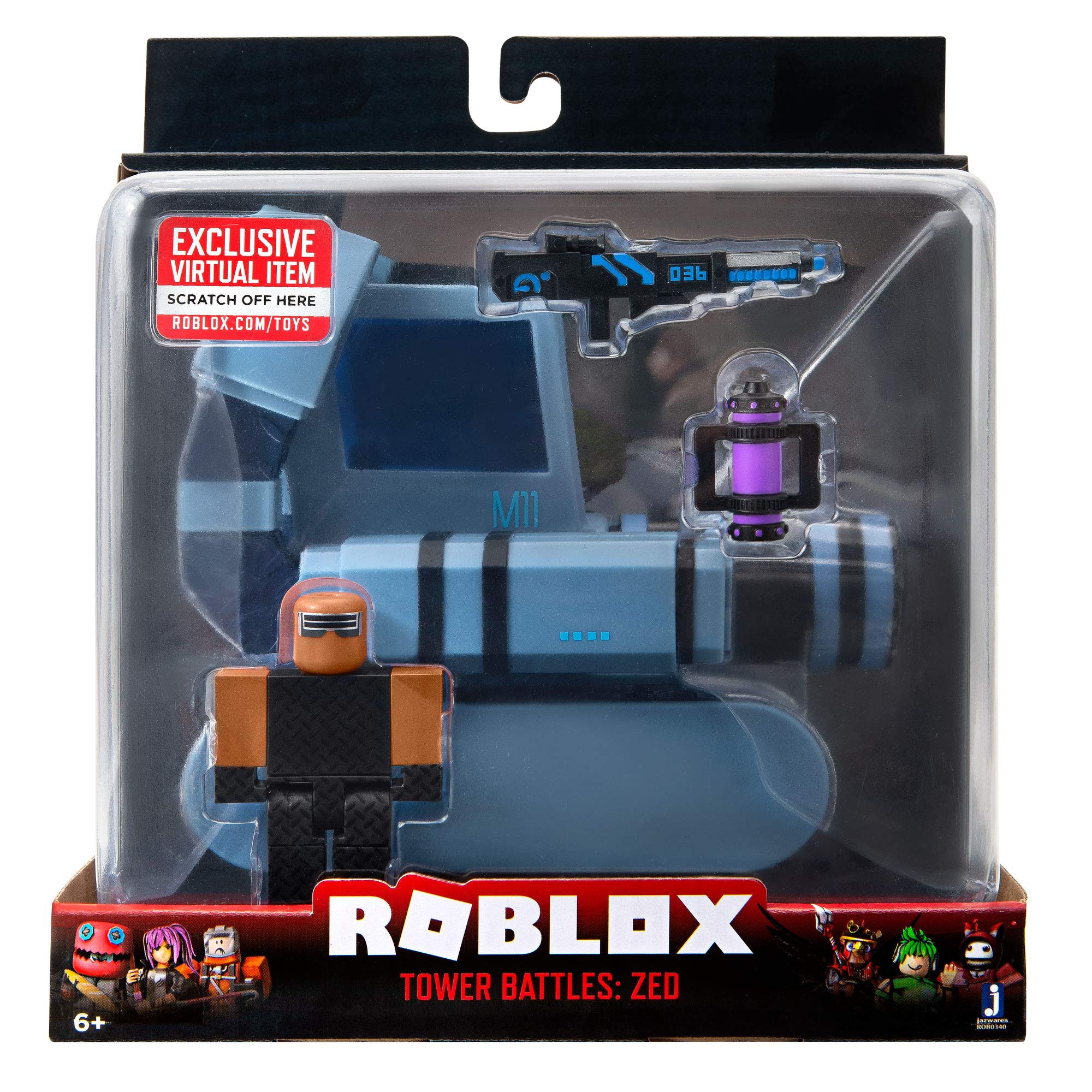Roblox Action Collection - Tower Battles: ZED Vehicle [Includes Exclusive Virtual Item]