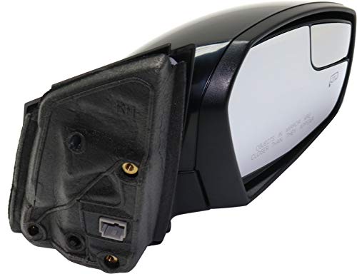 Kool Vue Driver & Passenger Side Power Heated Mirrors for Ford Escape 2017-2019 Without Signal Light, Blind Spot Monitor, Memory & Puddle Lamp Paintable