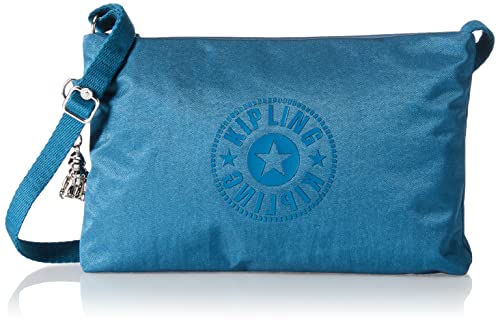 Kipling womens WomenââŹâ˘s Atlez Duo Pouch Gift Set, Includes Holiday Gifting Box, Lightweight Nylo Crossbody Handbag, Dynamic Beetle, 9.75 L x 6.5 H 1.25 D US