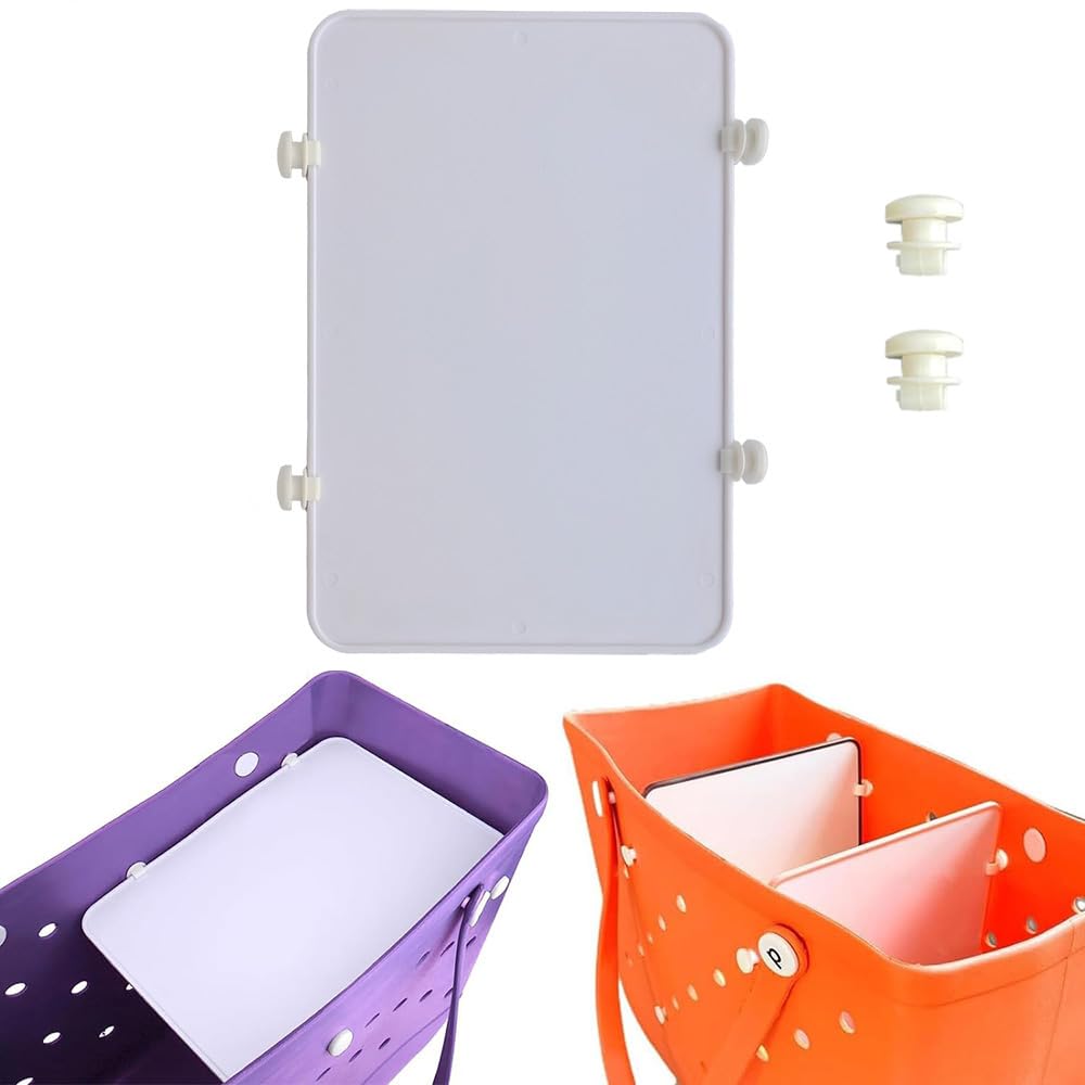 Coredew Divider Tray Compatible for Bogg Bag Organizer Bogg Bag Attachments X Large Bogg Bag Accessories Inserts Beach Bag Accessories Suitable for Bogg Bag Organizer Inserts White(1PCS)