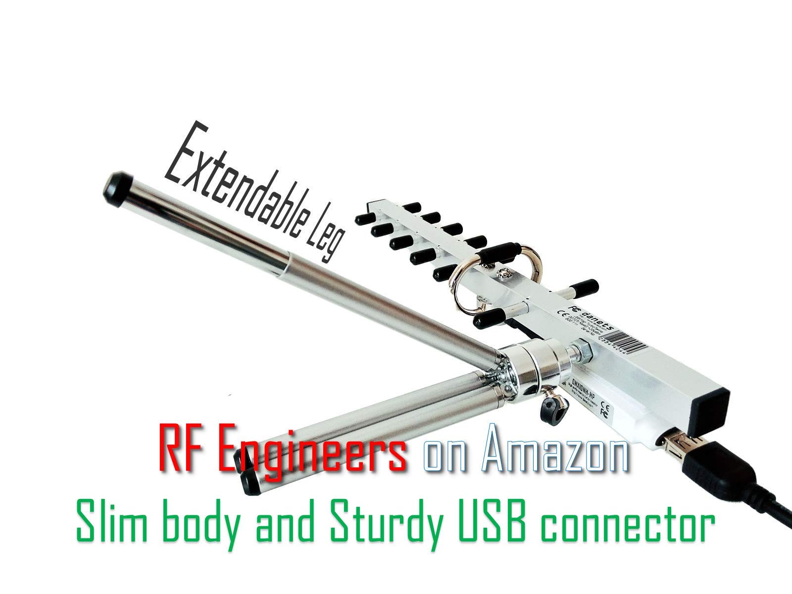 NextG USB-Yagi Plug & Play 11N Long Range WiFi Antenna 2200mW
