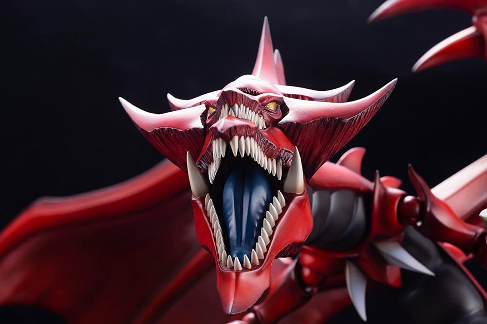 Kotobukiya Yu-Gi-Oh!: Slifer The Sky Dragon Egyptian God PVC Statue, Multicolor 19 inches