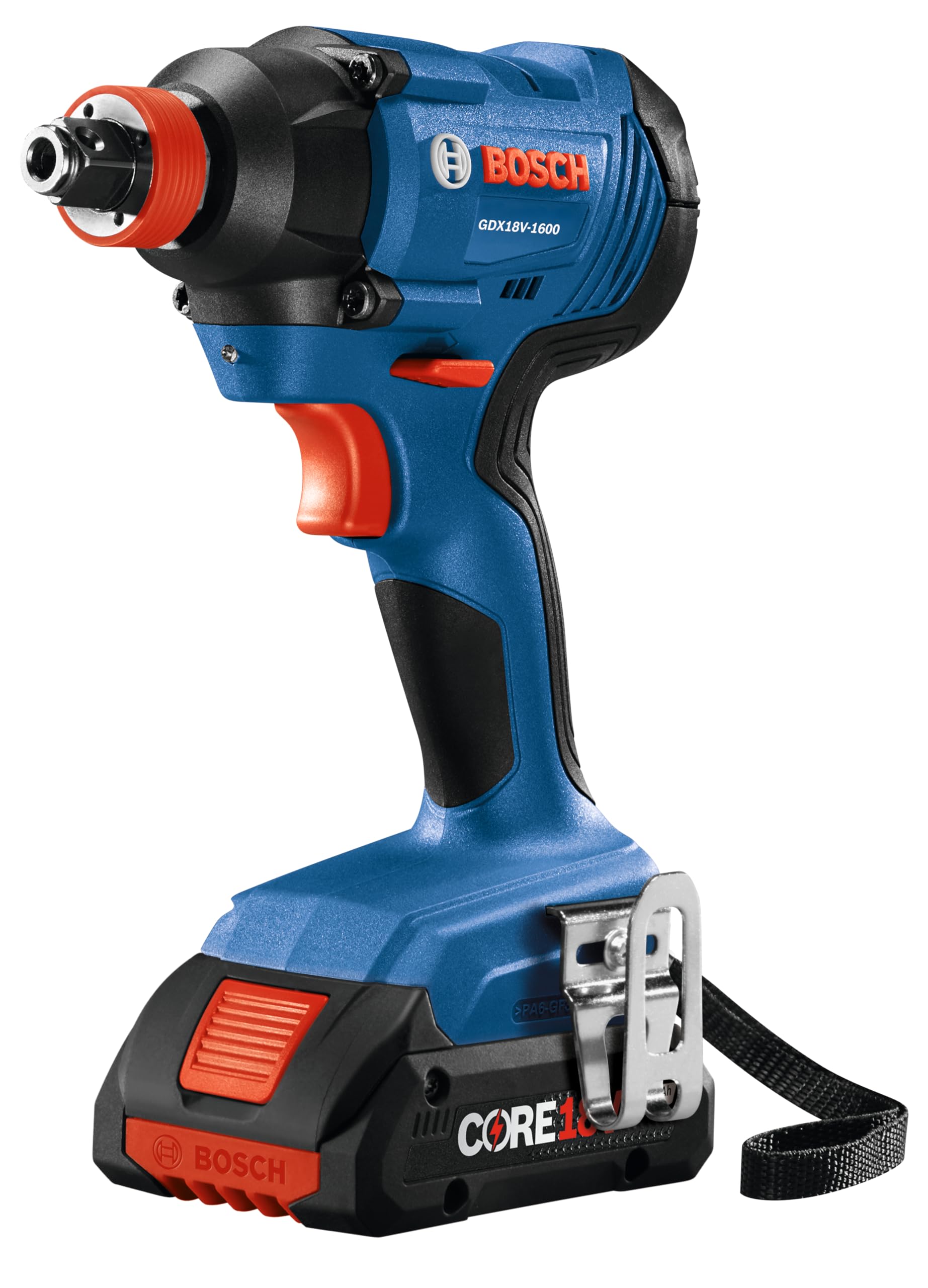 Bosch GDX18V-1600N 18V 1/4 In. and 1/2 In. Two-in-One Impact Driver (Bare Tool)