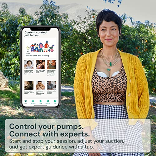 Willow Go Hands Free, Cord Free Double Electric Breast Pump | Includes 7oz Breast Milk Container, The Highest Capacity of Any Wearable Breast Pump