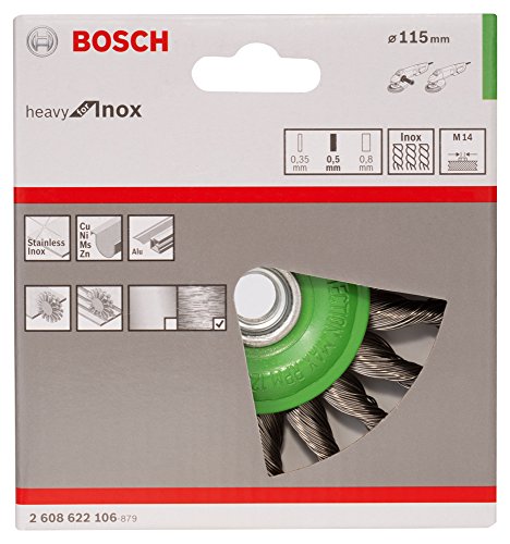 Bosch 2608622106 Stainless Wire Wheel