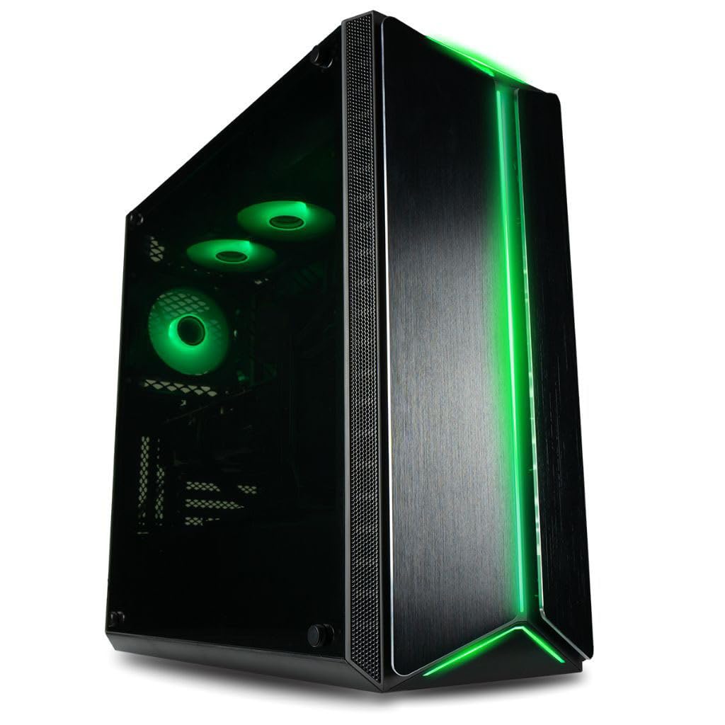 Computer Upgrade King,Empowered PC Mantis V2 Gamer Desktop(NVIDIA Gece RTX 4080,Intel 24-Core i9-13900KF Processor(> Ryzen 9 5950X)32GB RAM,1TB NVMe SSD + 3TB HDD,Windows 11H)Gaming Tower Computer
