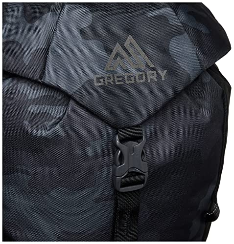 Gregory Mountain Products Nano 16 Everyday Outdoor Backpack, black woodland camo, one size