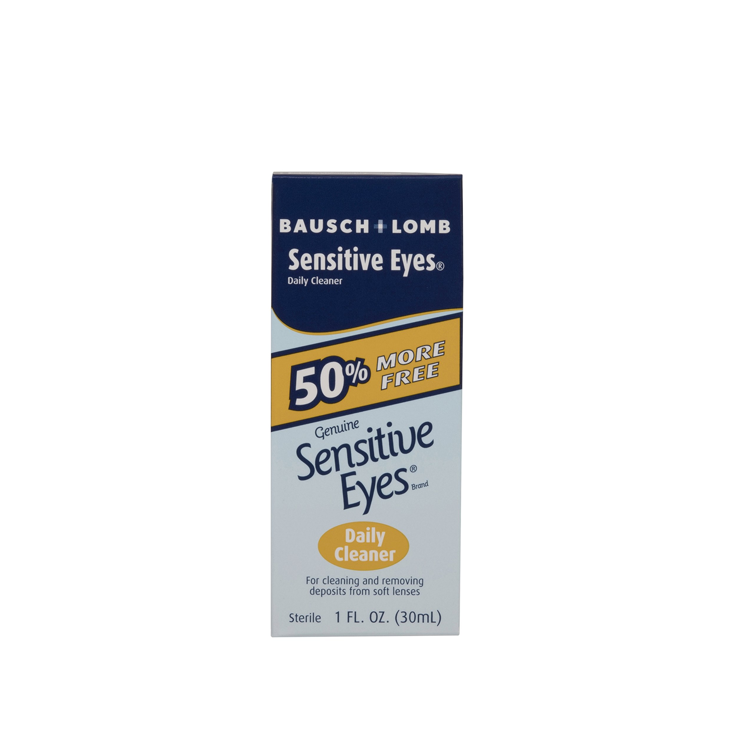 B&L Sens Daily Clnr Size .66z Bausch & Lomb Sensitive Eyes Daily Contact Cleaner