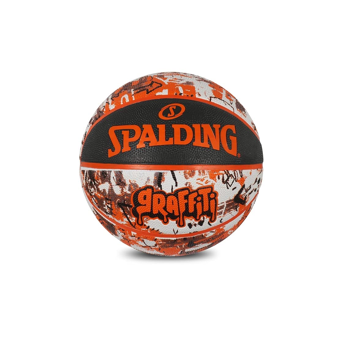 Spalding Graffiti Match NBA Adult Basketball Ball Orange Official Full Size 7
