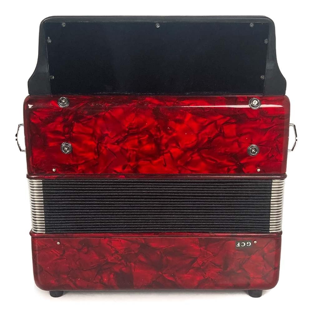 Montanari Vallenato Accordion GCF Red