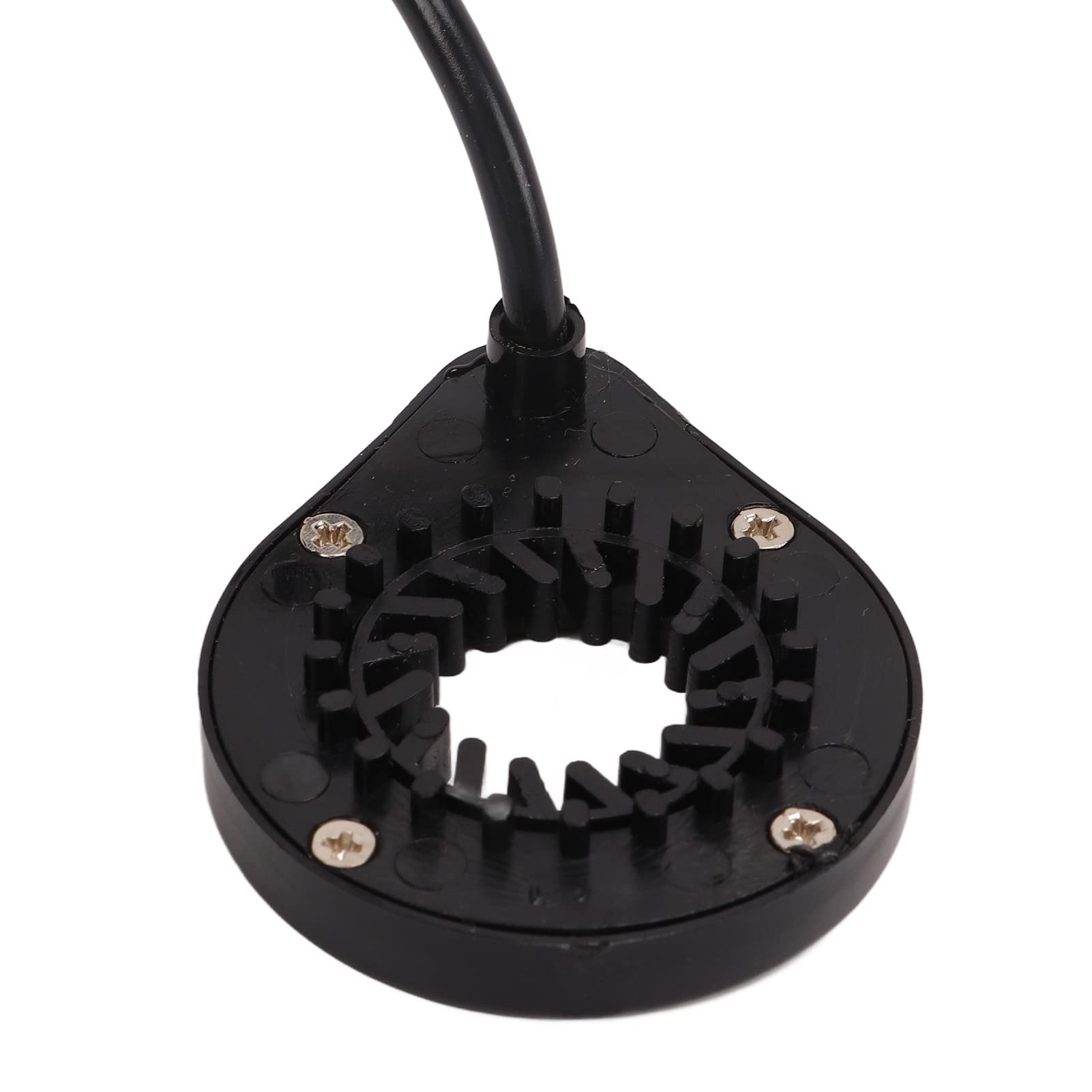 Bike Power Pedal Assist Sensor, ABS Replacement Part Left Side Sensitive Induction 12 Magnetic Reliable Electric Bicycle Pedal Assist Sensor for Safe Riding
