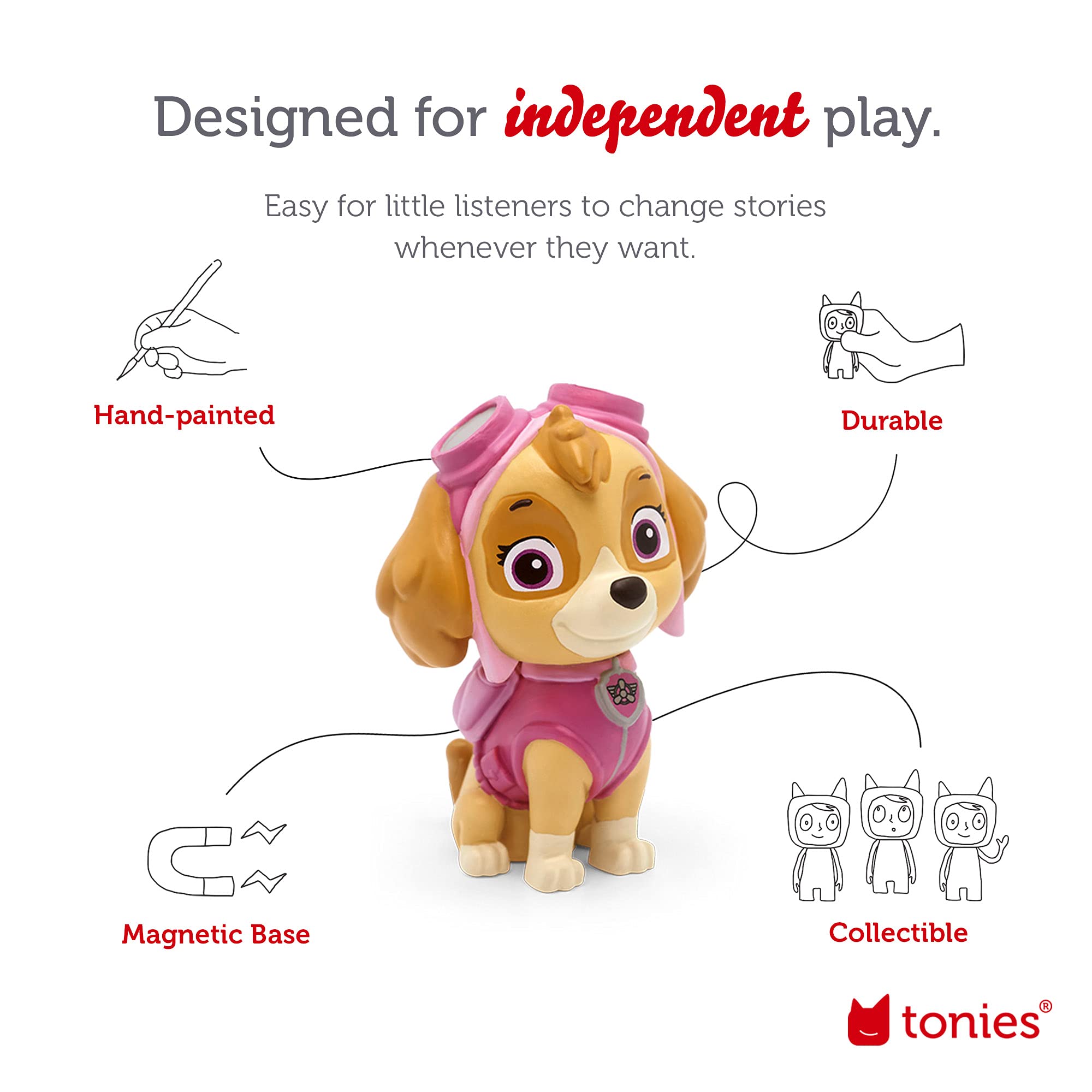 Tonies Skye Audio Play Character from Paw Patrol