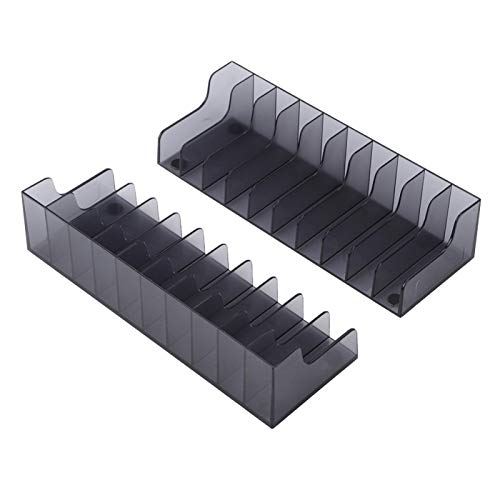 Okuyonic Games Rack, 2 Pcs Waterproof Game Card Box More Precise Large Capacity for/Slim/PRO for Pro Game Consoles