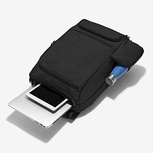 eBags Pro Slim Laptop Backpack (Solid Black)