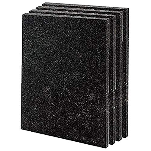 Winix 115119 Size 21-Additional Odor Control Carbon Pre-Filters-Set of 4 5300-2 and C535, Black