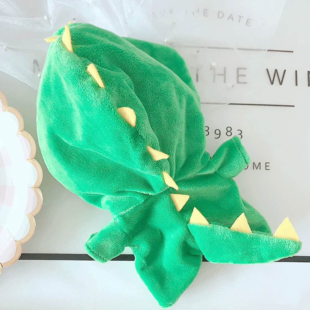 niannyyhouse Dinosaur Suit 20cm(7.8in) Plush Doll Clothes Onesies + Shoe 2-Piece Set Green Pajamas (Green)
