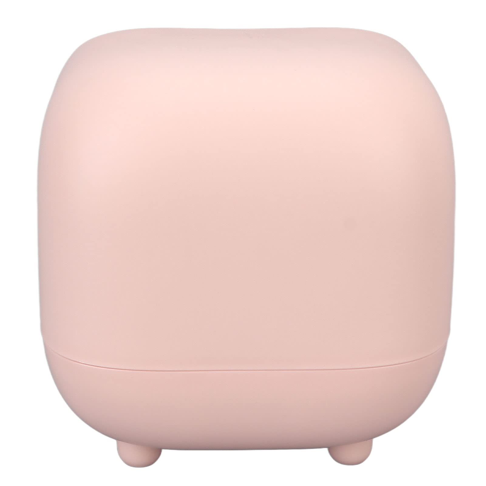 DISREGARDED Mini Cute Makeup Desktop Trash Can Fashionable Lid Storage for Home Office