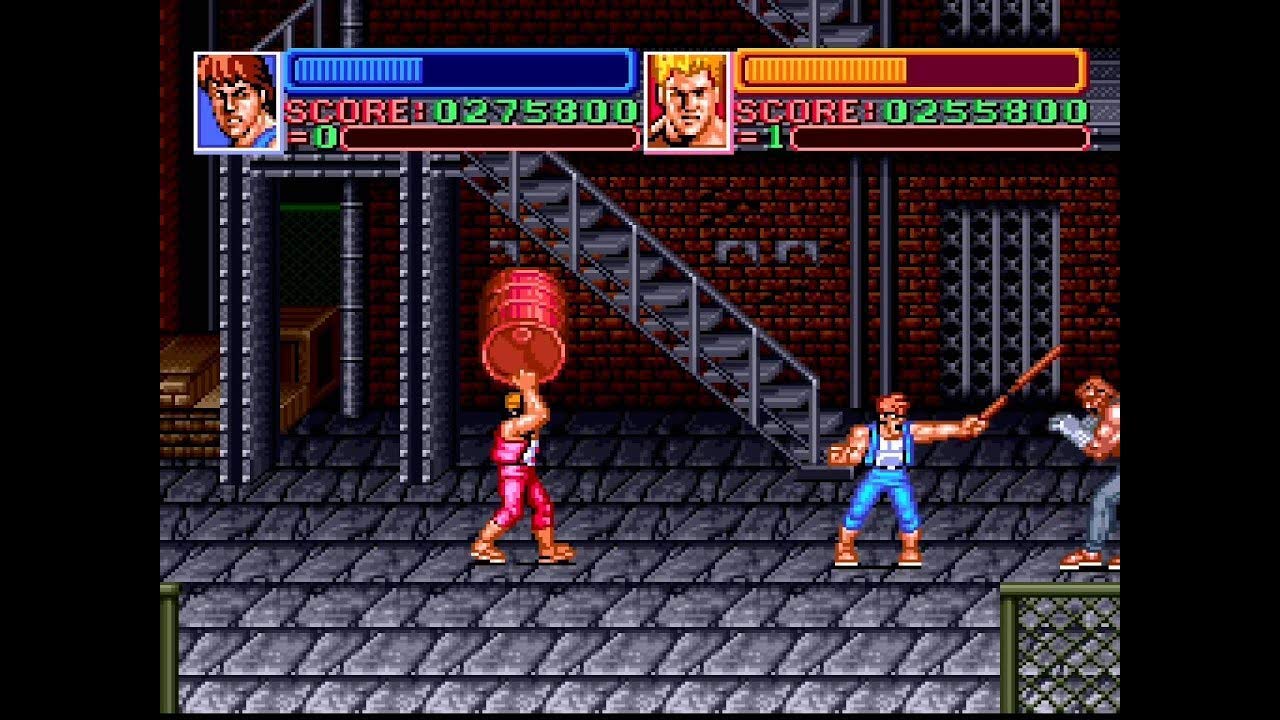 Super Double Dragon (Super Nintendo, SNES) Reproduction Video Game Cartridge