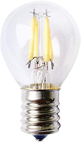 HERO-LED S11-DSE17-4W-WW27 Dimmable S11 E17 Intermediate Base 4W LED Filament Light Bulb, 40W Equivalent, Warm White 2700K, 4-Pack