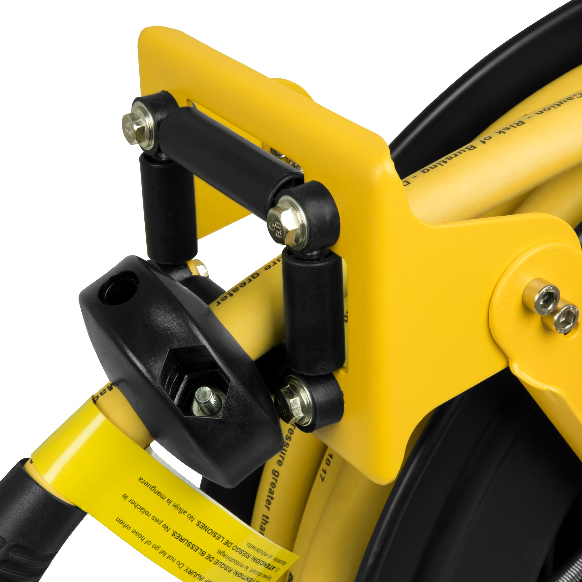 DEWALT DXCM024-0344 Double Arm Hose Reel with 1/2" x 50' Premium Rubber Hose