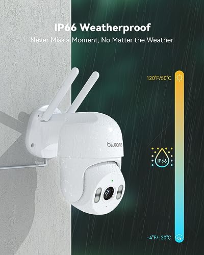 blurams Outdoor Security Cameras (Gray-3MP)