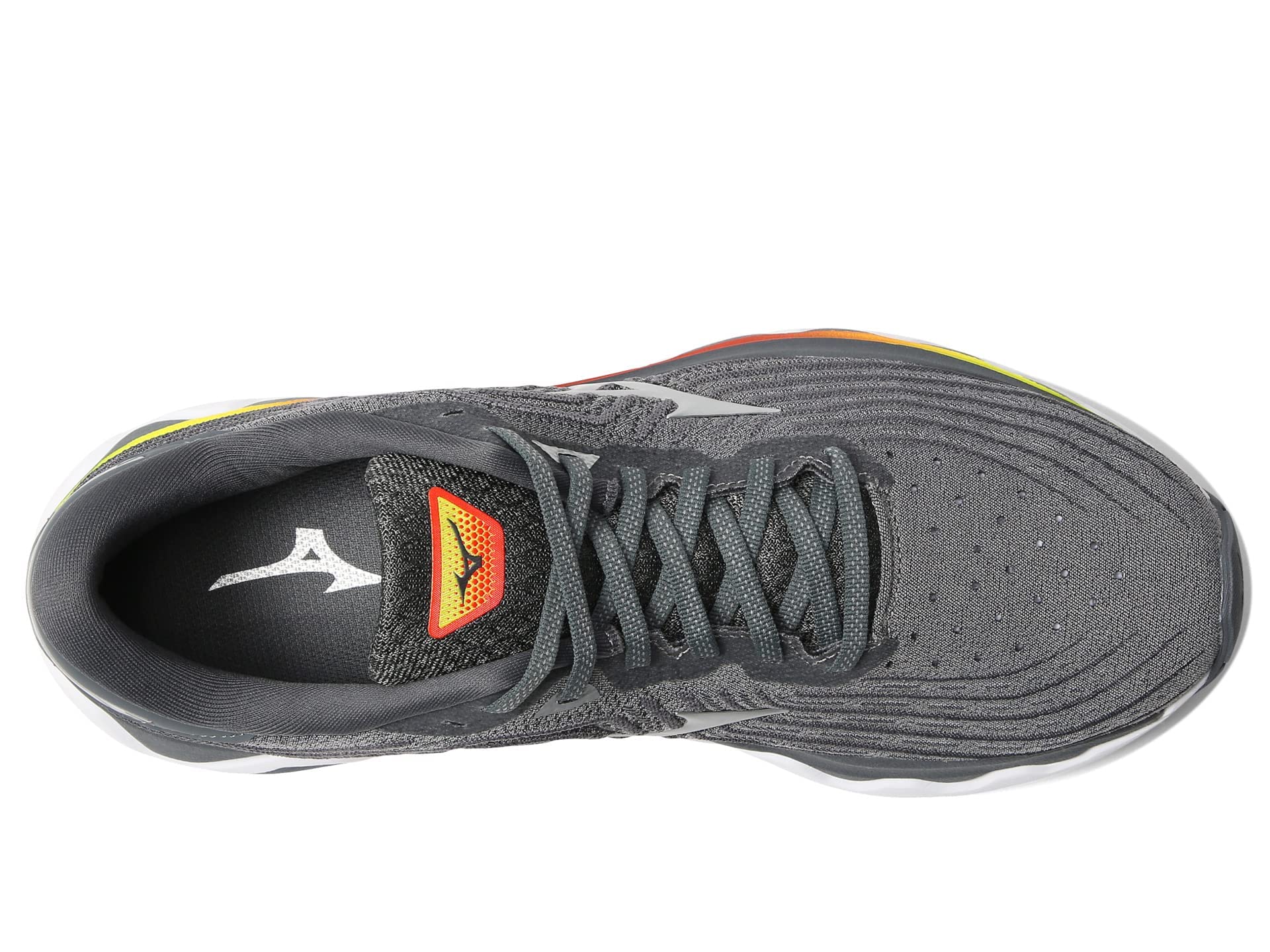 Mizuno Men's Wave Horizon 6 Sneaker, Ultimate Grey/Silver, 12