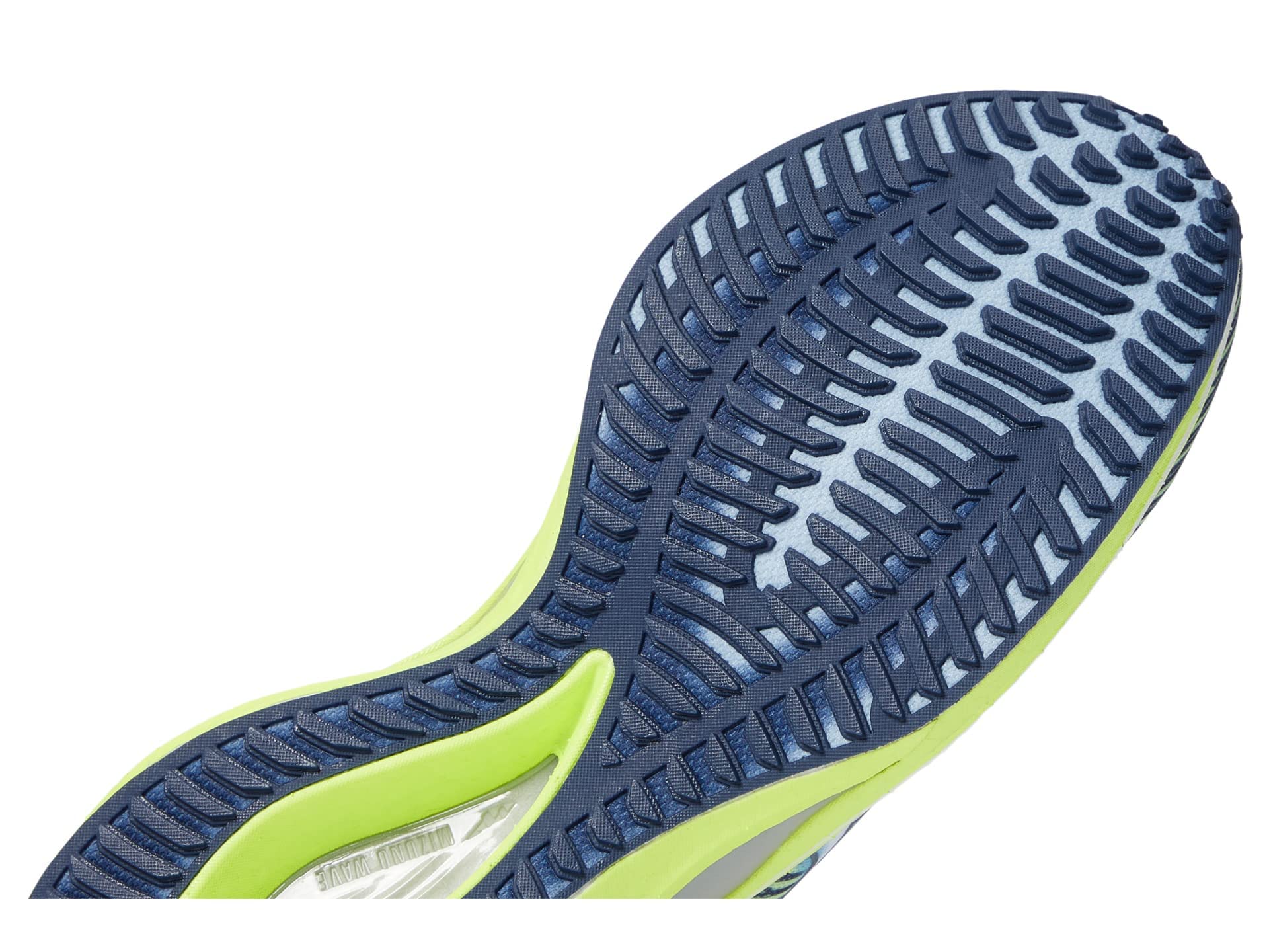 Mizuno womens Wave Rebellion Running Shoe, Neo Lime, 9.5 US