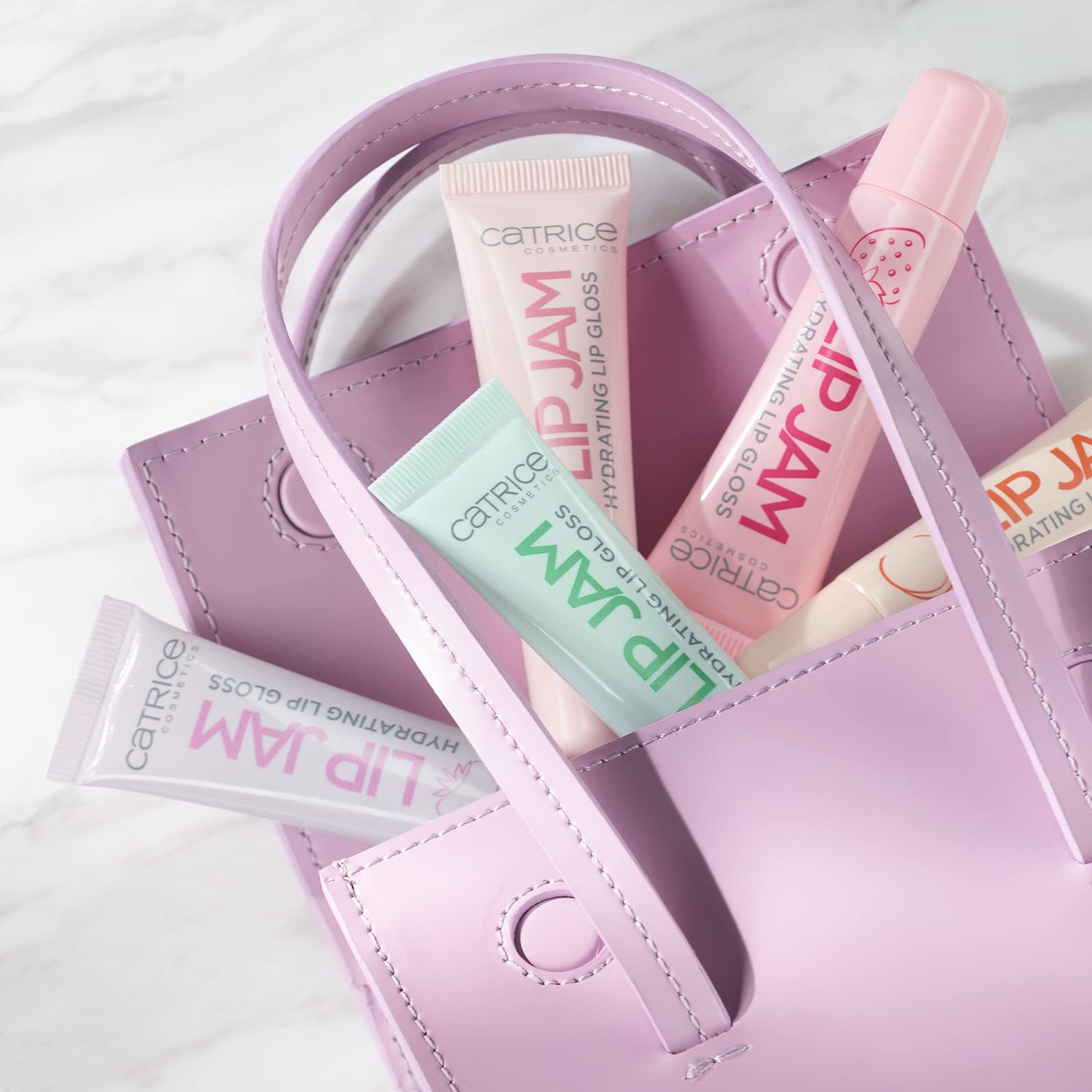 Catrice | Lip Jam Hydrating Lip Gloss | Moisturizing, Non-Sticky, Shiny Finish | With Shea Butter, Coconut Oil, & Mango Butter | Vegan & Cruelty Free (020 | Strawrr Baby)