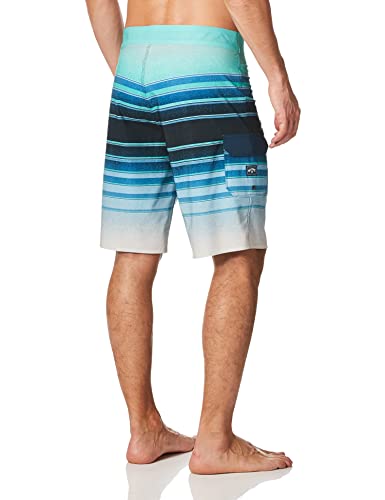 Billabong mens Billabong Men's 20 Inch Outseam Performance Stretch All Day Pro Boardshort, Blue Heather, 32 Board Shorts, Blue Heather, US