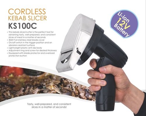 Wonderper Cordless Kebab Knife Shawarma Slicer