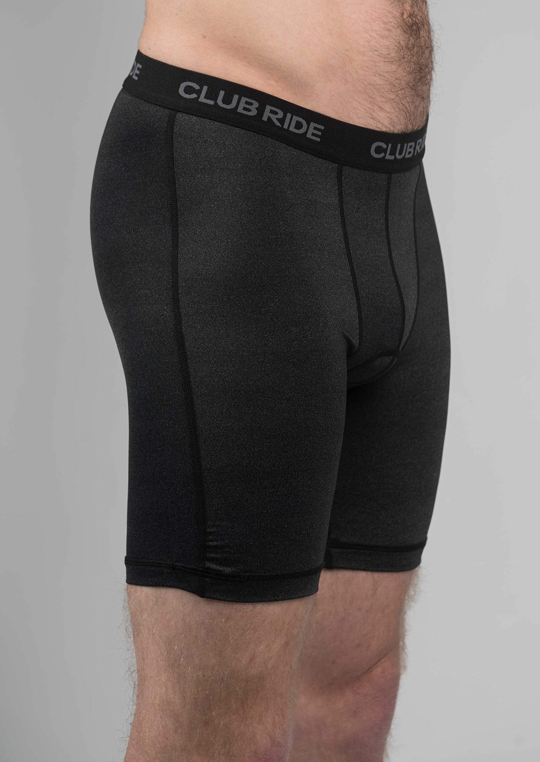 Club Ride Men's Johnson Level 1 Biking Chamois, Compression Shorts, Bike Shorts Liner, Baselayer, Cycling - Deep Magenta - Medium