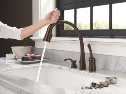 Delta Faucet Pilar Kitchen Soap Dispenser for Kitchen Sinks, Venetian Bronze RP50781RB