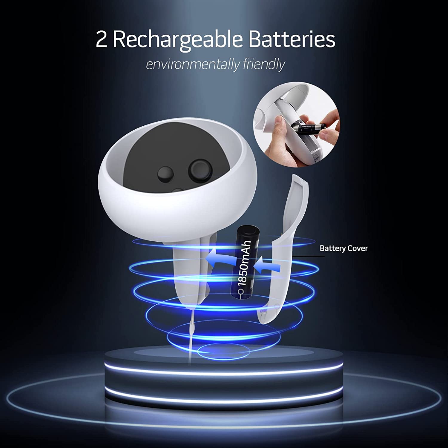 Charging Dock for Oculus Quest 2 Controllers Oculus Charging Station Quest 2 Accessories