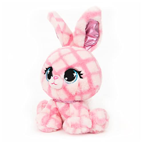 GUND P.Lushes Designer Fashion Pets Trixie Karrats Premium Bunny Stuffed Animal, Pink and Purple, 6โ