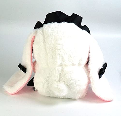 Nite closet Lolita Purse Rabbit Crossbody Bag for Women (White/black)