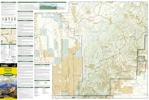 Guadalupe Mountains National Park Map (National Geographic Trails Illustrated Map, 203)