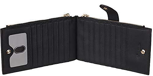 Travelambo Womens Multi Card Case Wallet & Front Pocket Minimalist Leather Slim Wallet