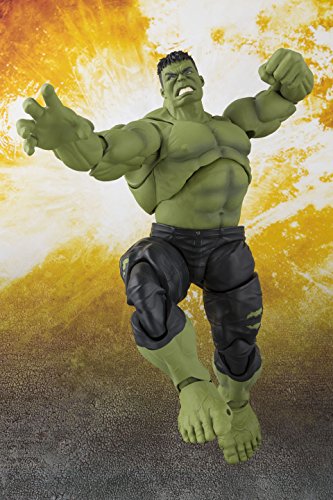TAMASHII NATIONS S.H.Figuarts Hulk (Avengers: Infinity War) "Avengers: Infinity War" Action Figure, White