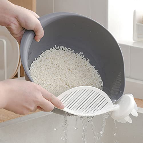 DEFUTAY Rice Washing Stick Tool,3 PCS Multifunctional Rice Washers,Stirring Rice Washer(Red+Green+White)