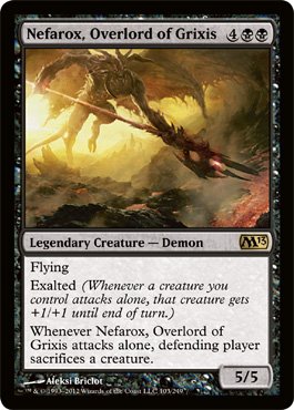 Magic: the Gathering - Nefarox, Overlord of Grixis (103) - Magic 2013