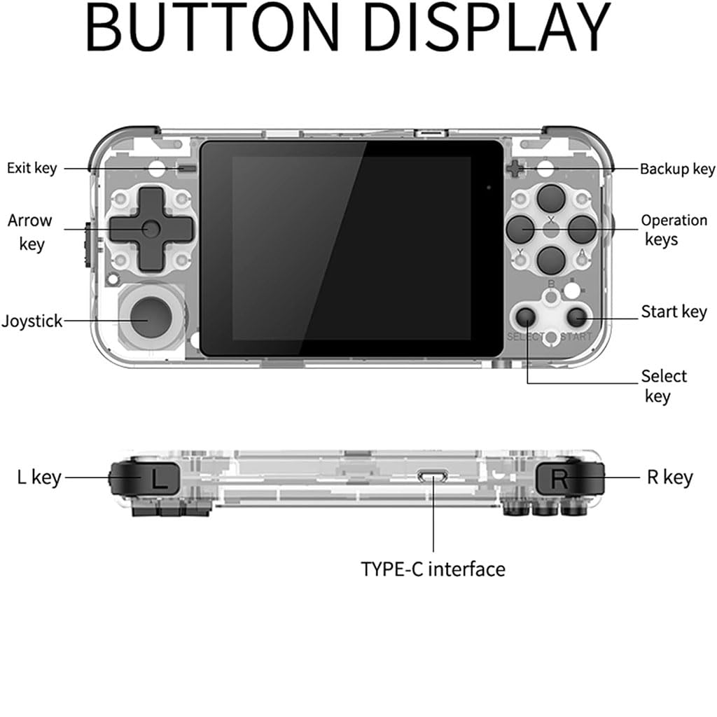 OPENDINGUX OPEN SOURCE CONSOLE LDK game 2.7inch Screen Mini Handheld Children and Family Retro Games Console