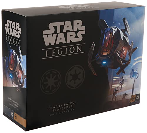 Star Wars: Legion LAAT/le Patrol UNIT EXPANSION - Deploy Transport and Air Support! Tabletop Miniatures Strategy Game for Kids & Adults, Ages 14+, 2 Players, 3 Hour Playtime, Made by Atomic Mass Games