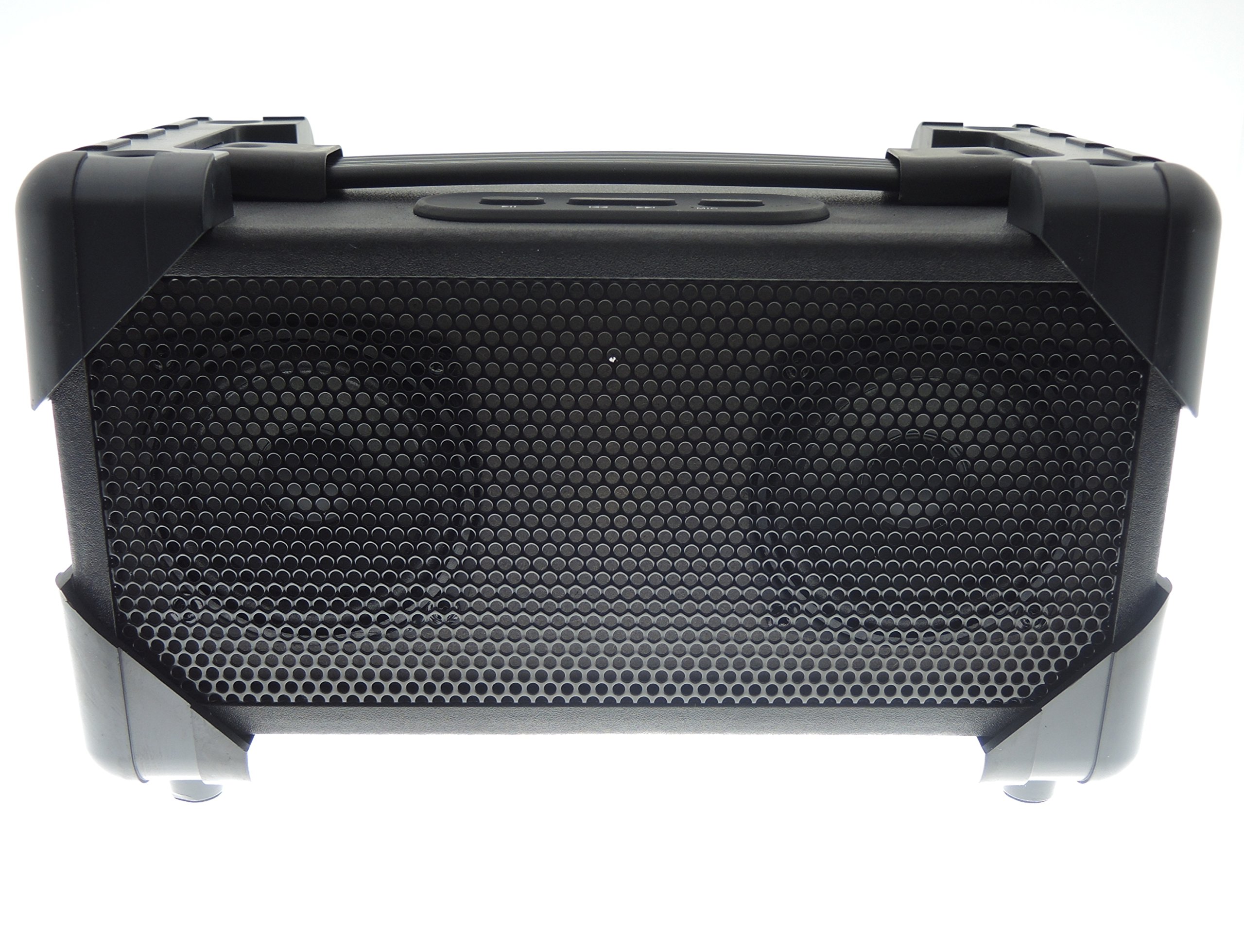 Vivitar V143BT-BLK Bluetooth Retro Boom Box Speaker, Black