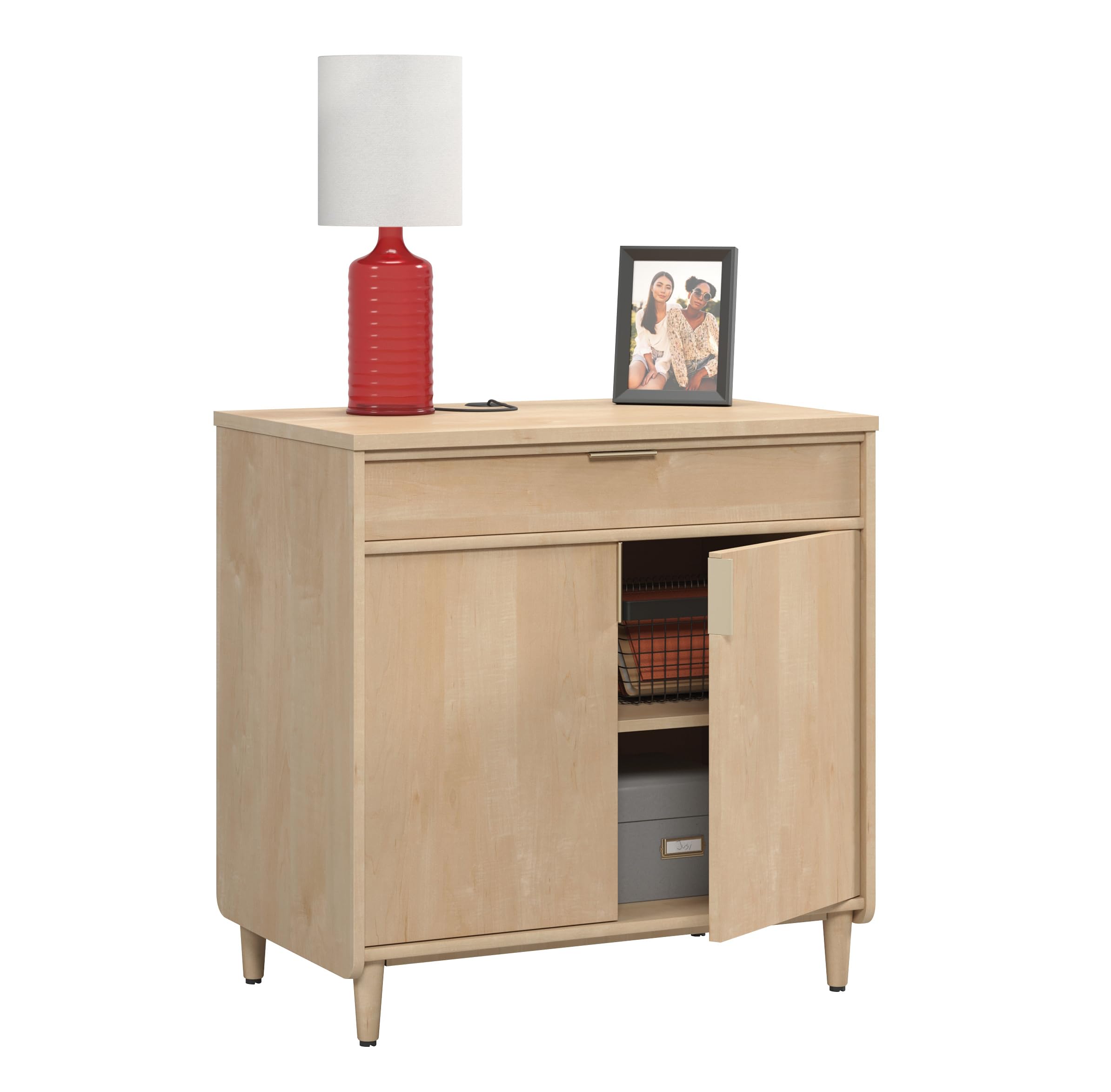 Sauder Clifford Place Library Base, Natural Maple