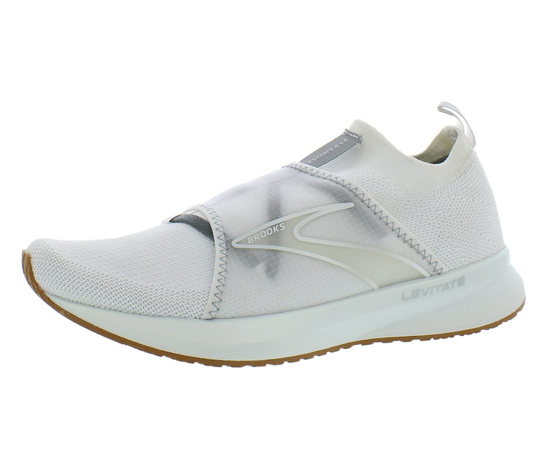 Brooks Levitate 4 L.E. White/Silver/Tan 11 B (M)