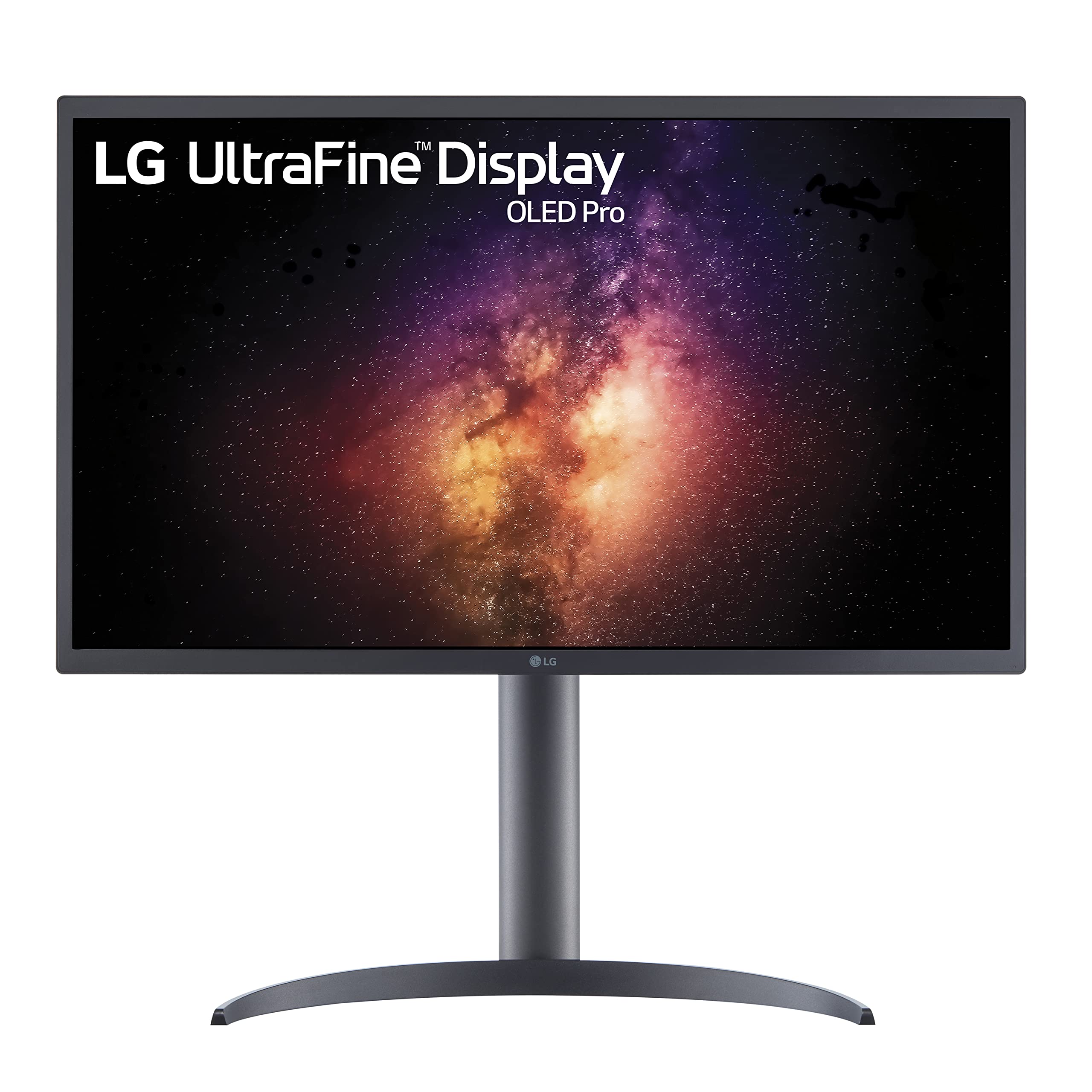 LG 32EP950-B 32” Ultrafine UHD (3840 x 2160) OLED Pro Display with Adobe RBG 99% / DCI-P3 99%, VESA Display HDR 400 True Black, 1M:1 Contrast Ratio and Tilt/Height/Pivot Adjustable Stand - Black