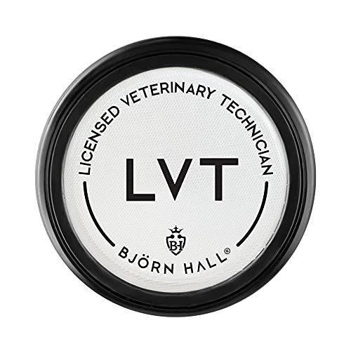 BJÖRN HALL Vet Tech Stethoscope Diaphragm | LVT Licensed Veterinary Technician | Fits Littmann Classic III & Cardiology IV Stethoscopes & Björn Hall | Vet Tech Supplies | Replacement Diaphragm | LVT