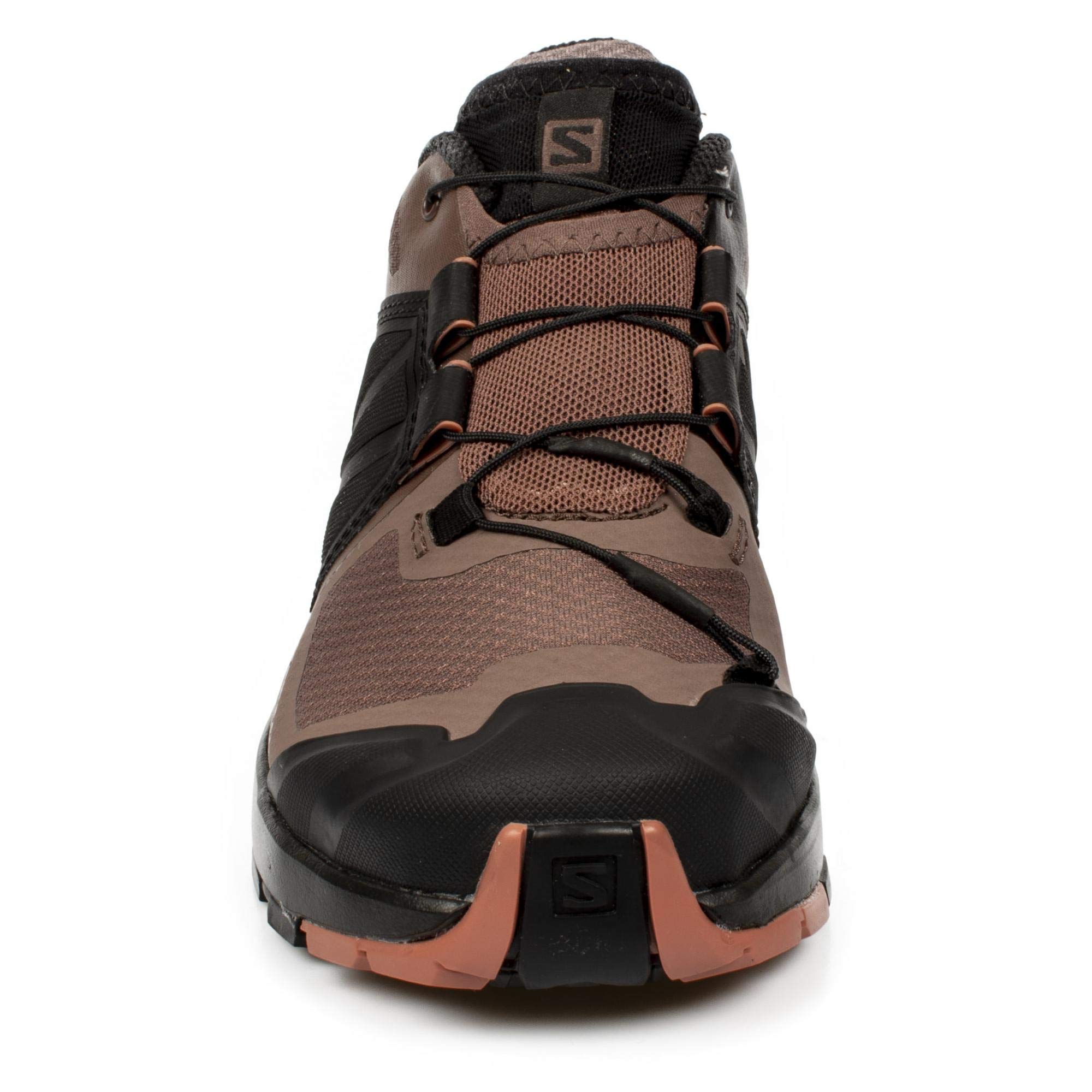Salomon XAILD Trail Running Shoes for Women, Peppercorn/Black/Cedar Wood, 6.5